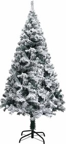 Umělý vánoční stromeček Bílá 150 cm PVC, ocel a plast 3396956