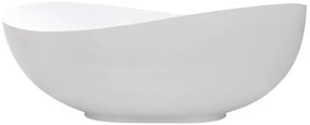 BESCO Volně stojící vana SIYA bílá Barva sifonu - Grafitová, Rozměr vany - 171,5 × 101 cm - VANSIYA170WG