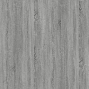 Knihovna/dělicí stěna šedá sonoma 80x24x192 cm kompozitní dřevo - Default Title