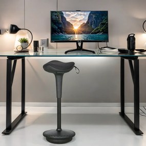 Balanční židle FREE II pro zdravé sezení, černá