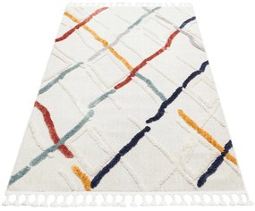 Conceptum Hypnose Kusový koberec Trz 03 - Multicolor, Vícebarevná
