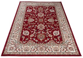 Kusový koberec klasický DUBAI L748A červený Rozměr: 300x400 cm