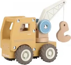 Little Dutch Autojeřáb dřevěný / od 18 měsíců