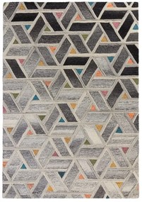 Flair Rugs koberce Kusový koberec Moda River Grey/Multi - 200x290 cm