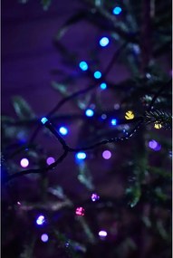 Zelený LED světelný řetěz Markslöjd Sken Multi, 80 světýlek, délka 13 m