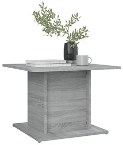 Konferenční stolek šedý sonoma 55,5 x 55,5 x 40 cm dřevotříska - Default Title