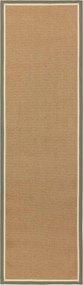Tribeca Design Kusový koberec Woodkid Herringbone Khaki Rozměry: 68x240 cm