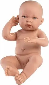Llorens 84302 NEW BORN HOLČIČKA - realistická panenka miminko s celovi