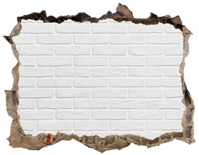 Wallmuralia Fotoobraz díra na stěnu Zděná zeď 95x64 cm