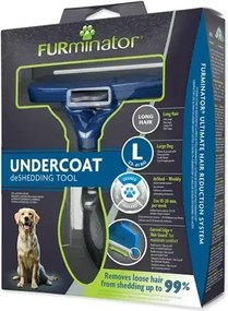 FURminator vyčesávací hrablo pro psy L / Hrablo na srst / dlouhá srst