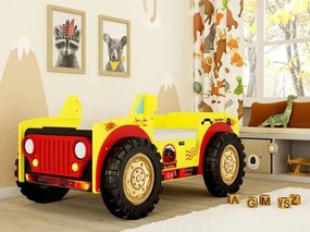 Dětská postel Monster truck 190x90cm