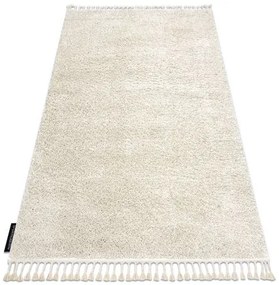 koberec BERBER 9000, krémový střapce, Maroko Shaggy velikost 140x190 cm | krásné koberce cz