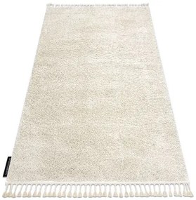 koberec BERBER 9000, krémový střapce, Maroko Shaggy velikost 160x220 cm | krásné koberce cz