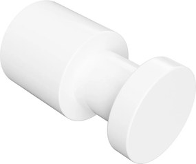 Sapho Sapho, X-ROUND WHITE háček 30mm, bílá mat, XR212W