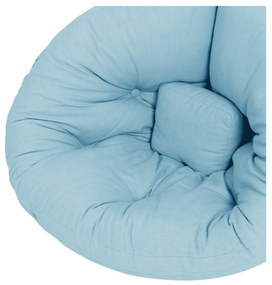 Modré relaxační dětské křesílko Mini Nido - Karup Design