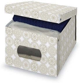 Béžové papírové úložné boxy a krabice | Sousedé