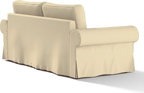 Potah na pohovku IKEA Backabro,  3-místná, rozkládací barva krémová látka lesklé, pletený vzor