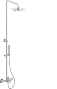 Ravak Spring - Sprchový set s termostatem SG 092.00CR, průměr 25 cm, chrom X070538