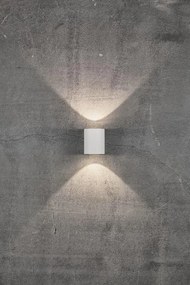 NOR 49701001 Venkovní nástěnné svítidlo Canto 2 2x6W LED bílá čirá - NORDLUX