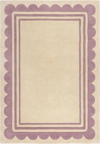 160x230 Ručně všívaný kusový koberec Lois Scallop Purple