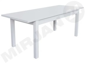 Rozkládací stůl A18-L, Barva dřeva: bílá-l