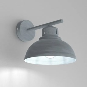 Nástěnná lampa SVEN 1xE27/15W/230V šedá