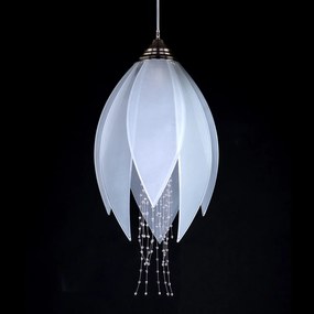 Moderní závěsné svítidlo SNOWFLOWER 01B-CH-NI-SB-CE - ARTGLASS