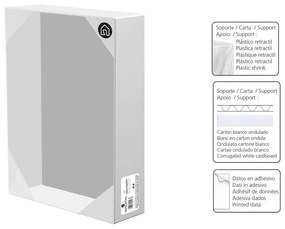 Nástěnná zrcadla v sadě 3 ks – Casa Selección