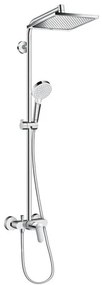 Hansgrohe Crometta E Showerpipe 240 1jet s pákovou baterií 27284000