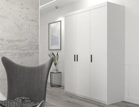 Casarredo - Komfort nábytek Šatní skříň ELINA 3D bílá