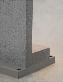 NV 9790022 Venkovní sloupkové svítidlo GRANTE šedý beton a hliník GU10 2x10W 100-240V bez žárovky IP65 - NOVA LUCE