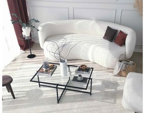 Designový konferenční stolek Vallerie 94 cm černý