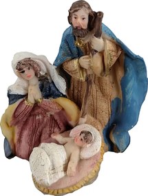 AMADEA Figurky do betlémů - Svatá rodina 8 cm
