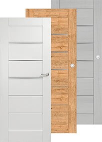 Interiérové dveře vasco doors PRIMO model 4 Průchozí rozměr: 70 x 197 cm, Orientace dveří: Levé dveře, Dekor: Bílá