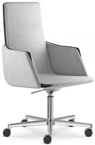 LD seating Kancelářské křeslo HARMONY 832-PRA PRA - Pevná mechanika s možnosti nastavení výšky sezení. GALERIE - Čalounění LD seating KŮŽE 6 / Kůže 2021 GALERIE - pásek LD KŮŽE (P) / Kůže