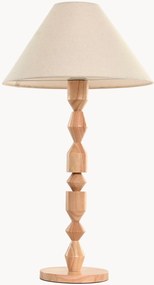 Stolní lampa se lněným stínidlem Orleno