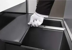 Blanco Flexon II - Vestavný odpadkový koš dělený - objem 49 l