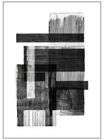 Paper Collective designové moderní obrazy Midnight 02 (120 x 168 cm)