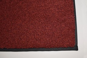 Lano, Kusový koberec Supersoft s bordurou 110 červený, 60x100, červená, ložnice