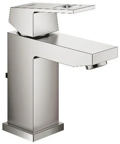 Grohe Eurocube - Umyvadlová baterie s výpustí, supersteel 23127DC0