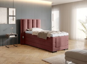 Veros boxspring postel 90x200 Materiál / Dekor: Velvetmat 38