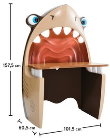 Čilek Dětský psací stůl žralok Pirate