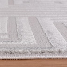 Ayyildiz, Kusový koberec Sahara 1114 Silver, 140x200, šedá, obývací pokoj