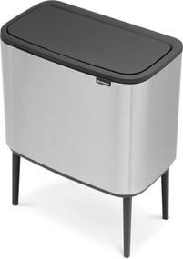 Brabantia BO Touch Bin 11+23L matná ocel otiskuvzdorná