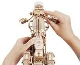 Robotime Rokr 3D Motorka Chopper LK504 420ks
