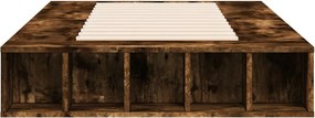 Rám postele kouřový dub 90 x 200 cm kompozitní dřevo 3280521