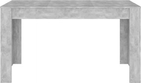 vidaXL Jídelní stůl 140 x 74,5 x 76 cm dřevotříska [804204] Barva: dub sonoma