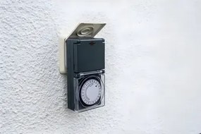 Brennenstuhl MZ 44 šedá / Spínací hodiny / mechanické / IP44 / 230V/16