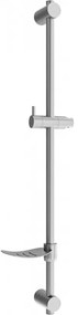 Mexen DF sprchová tyč s mýdlenkou 80 cm, grafit - 79382-66
