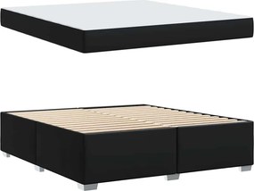 Rám postele Černá 180 x 200 cm PVC 3399246